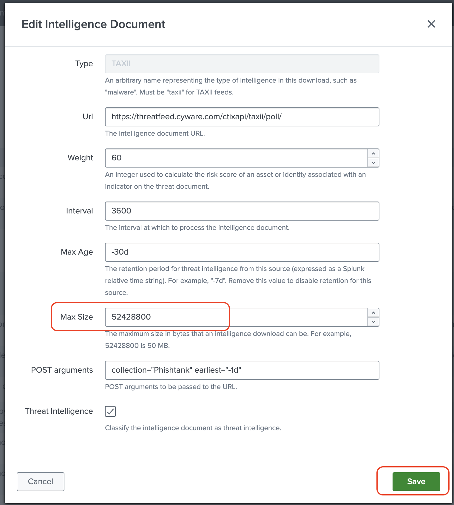 Troubleshooting "Char 0x0 out of allowed range" error in TAXII Threat Intelligence Feeds | Splunk