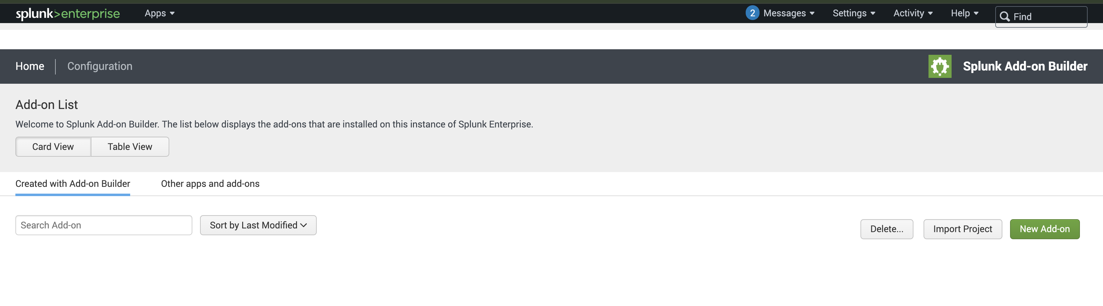 The Add-on Builder v4.2.0 UI becomes unresponsive when the Global ...