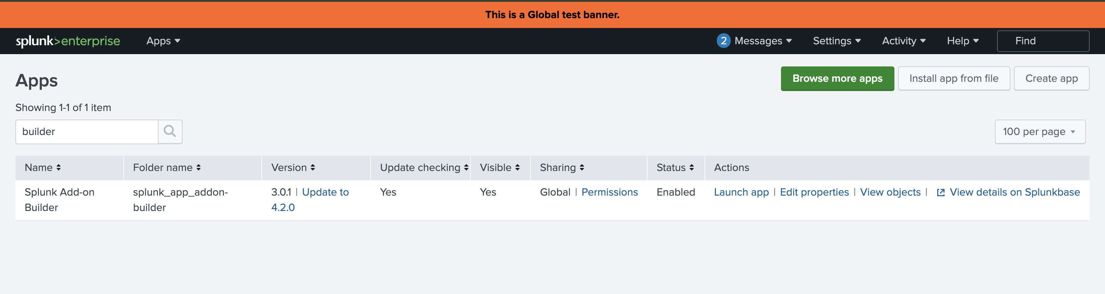 The Add-on Builder v4.2.0 UI becomes unresponsive when the Global ...