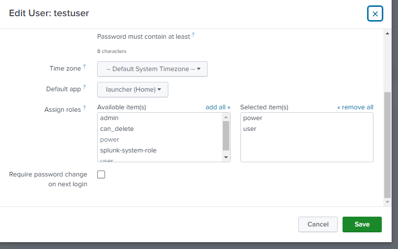 Using LDAP authentication, users who are members of the same Role ...