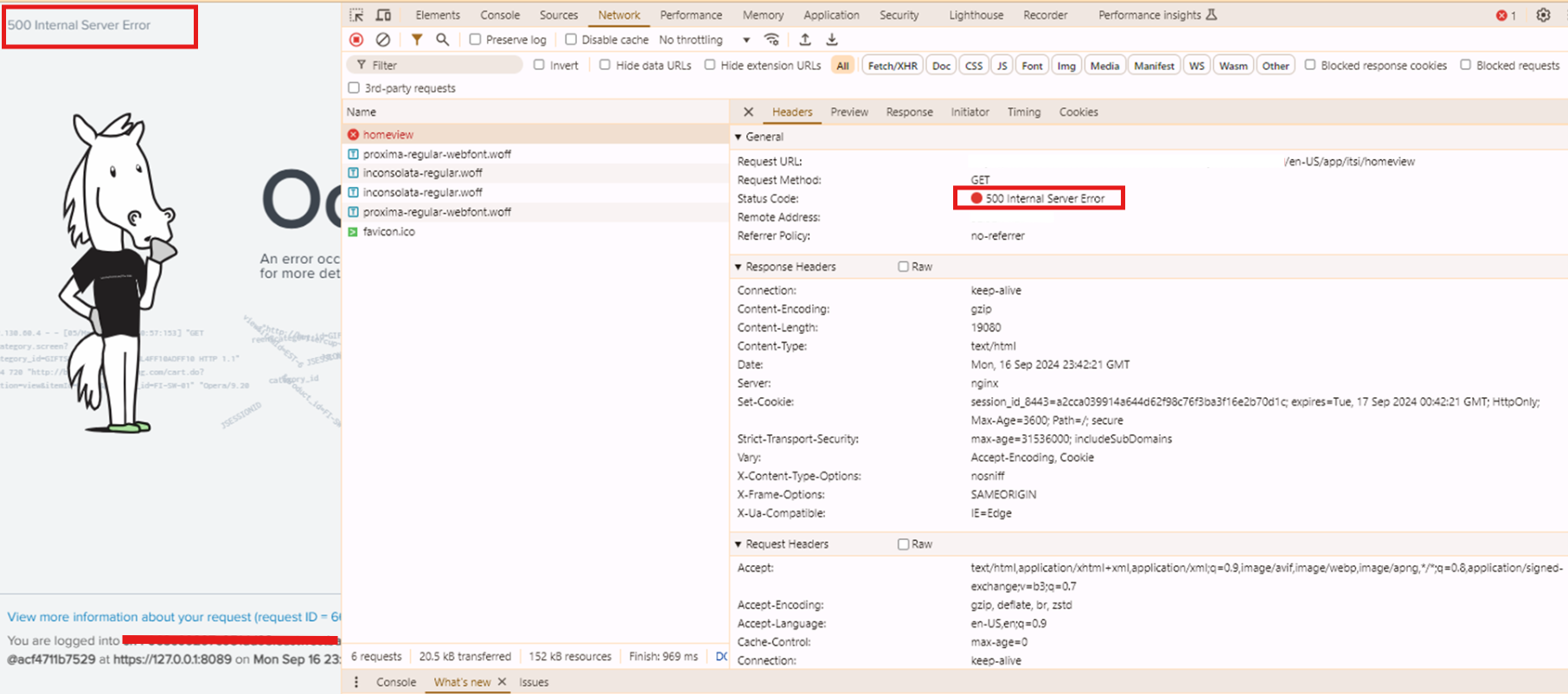Splunk IT Service Intelligence displays 500 Internal Server Error after Upgrade | Splunk