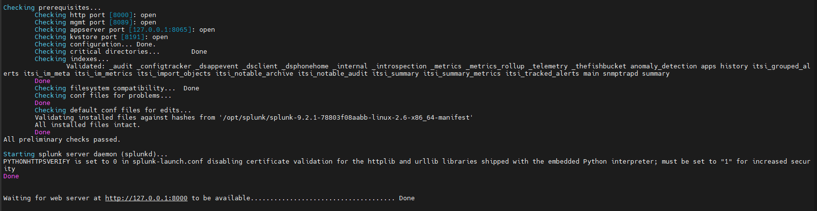 Warning "Invalid key in stanza [upgrade_readiness]" in CLI when ...