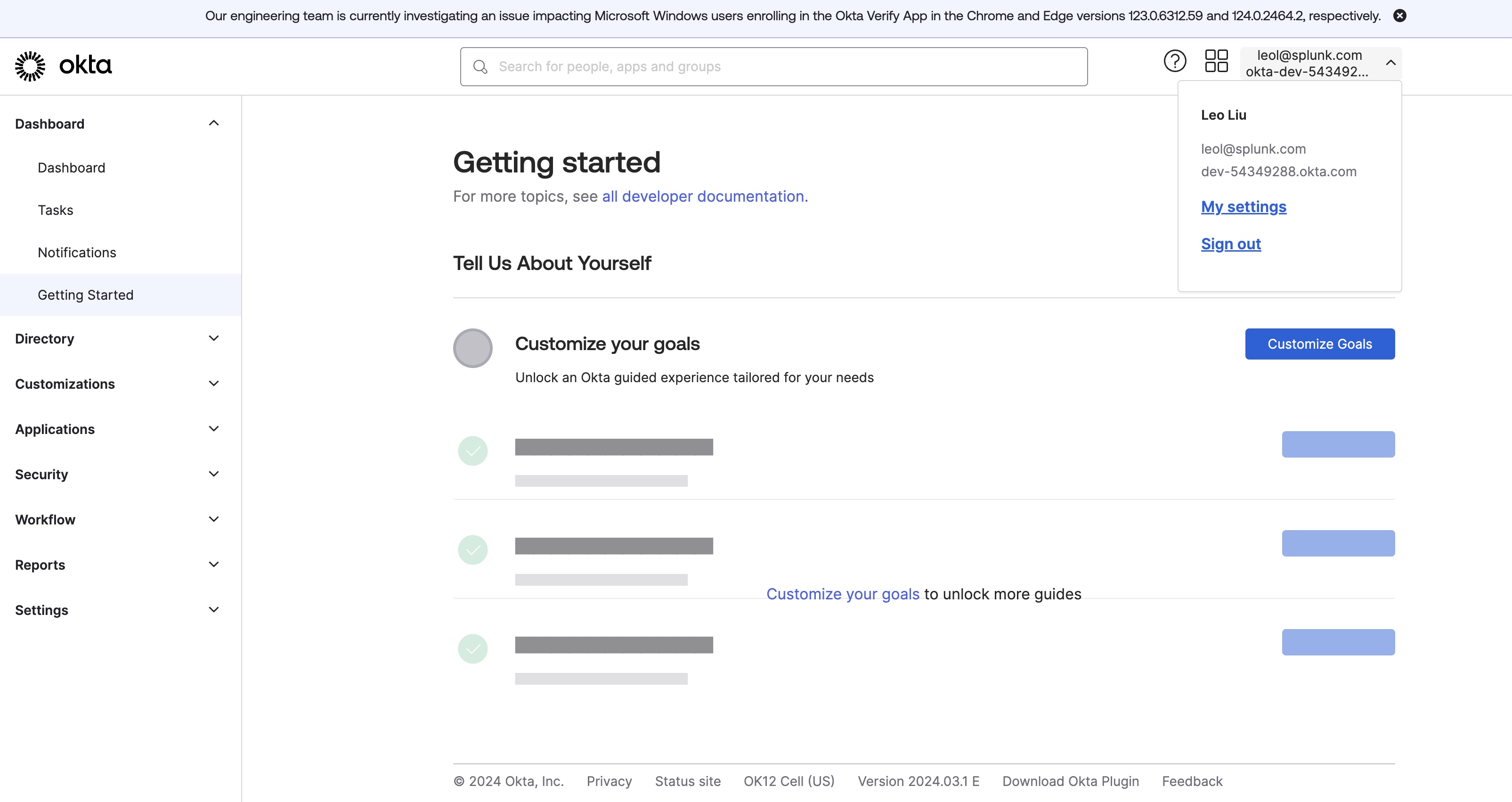 SAML configuration with OKTA as the IDP | Splunk