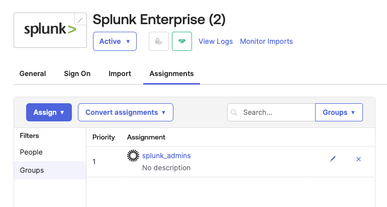 SAML configuration with OKTA as the IDP | Splunk