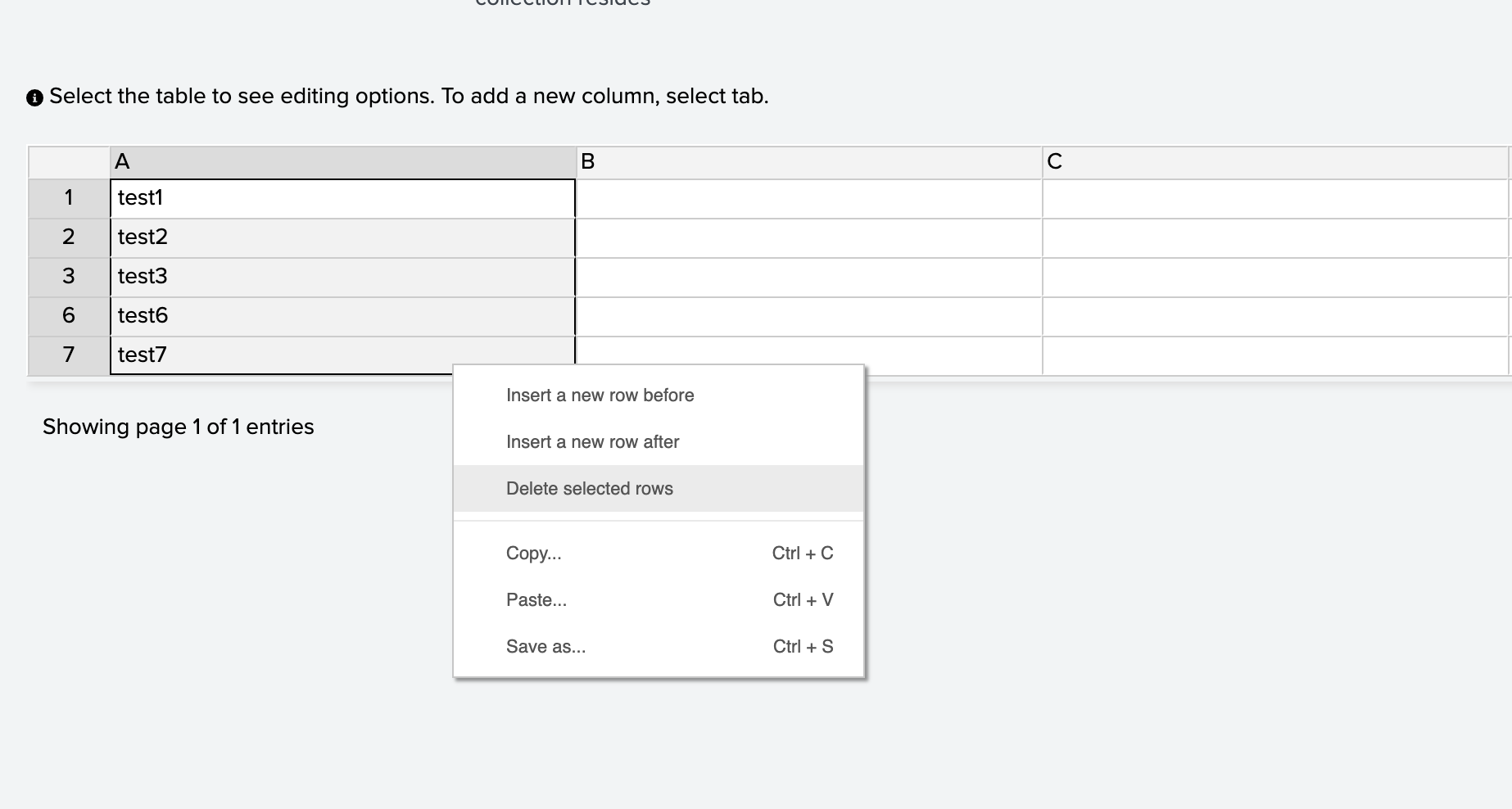 [Splunk App for Lookup File Editing] Issues in delete action for the CSV lookup files in Splunk ...