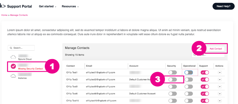 Support Portal FAQ | Splunk