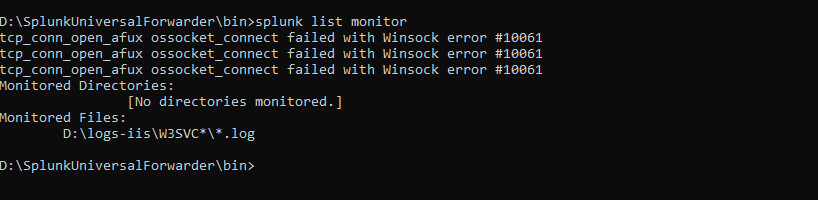 Windows Universal Forwarder high %CPU where Splunk user does not have read access to all of the ...