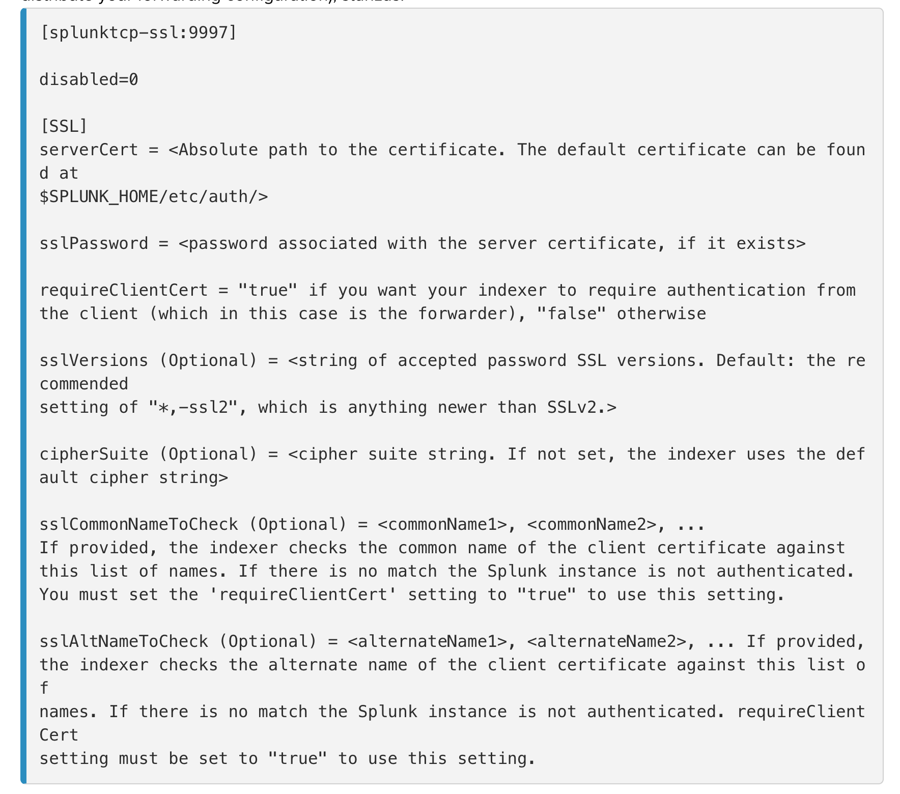 How to Configure Splunk Forwarding to Use Your Own Certificate | Splunk