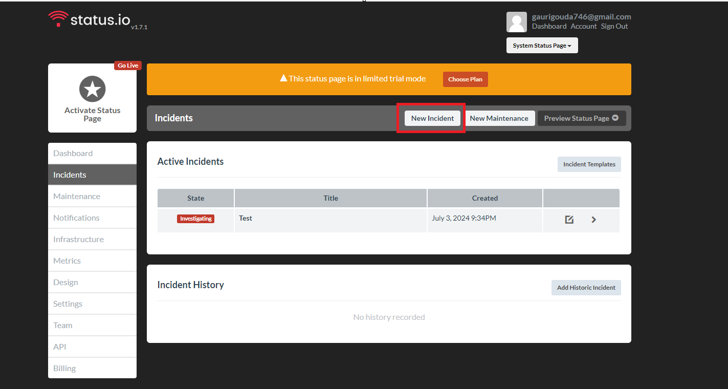 How to integrate status.io with Splunk On-Call? | Splunk