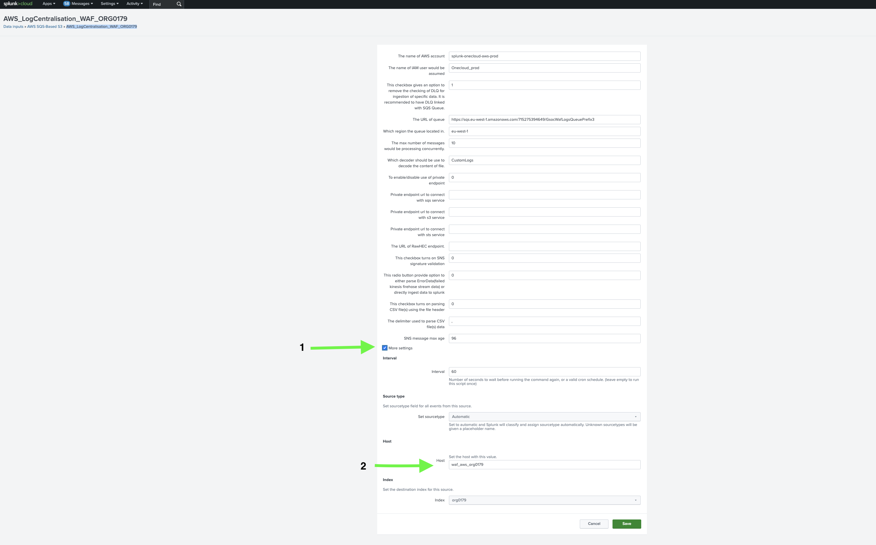 Modifying Hostname through the User Interface for specific input to any Add on. | Splunk