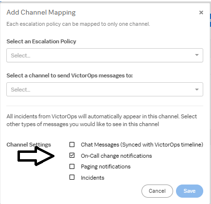 Instructions for setting up separate Slack channels for On-Call change ...