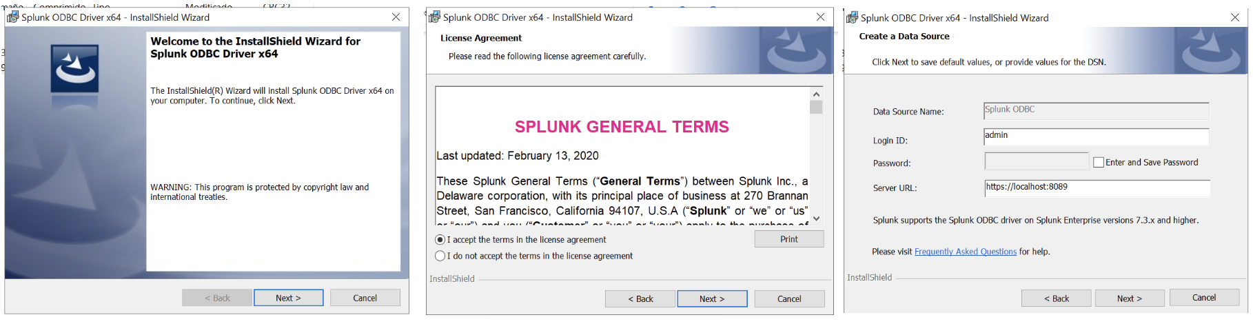 Configuring Splunk ODBC Driver App | Splunk