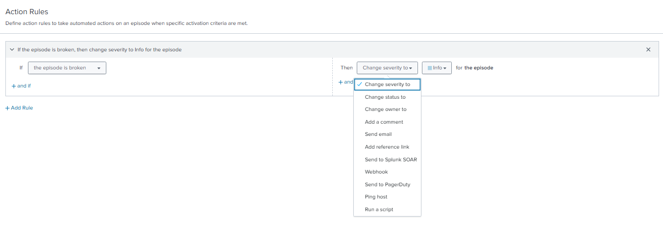 How to configure Slack alert action under Episode Actions and Notable Event Aggregation Policy ...
