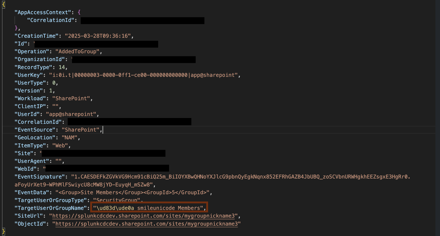 Splunk Add-on for Microsoft O365 : Not able to ingest DLP logs due to ...