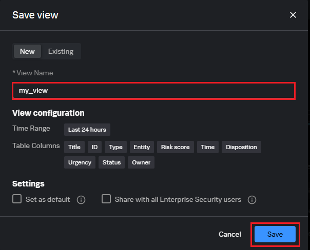 Customizing the Mission Control Menu Fields in Enterprise Security (ES ...
