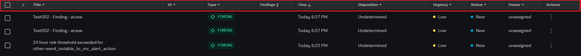 Customizing the Mission Control Menu Fields in Enterprise Security (ES ...