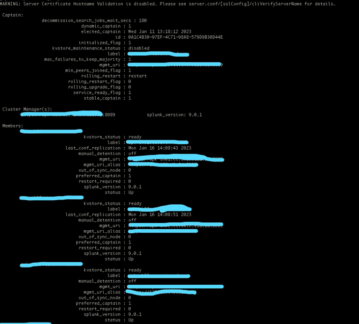 Search Head replication issue in SHC | Splunk