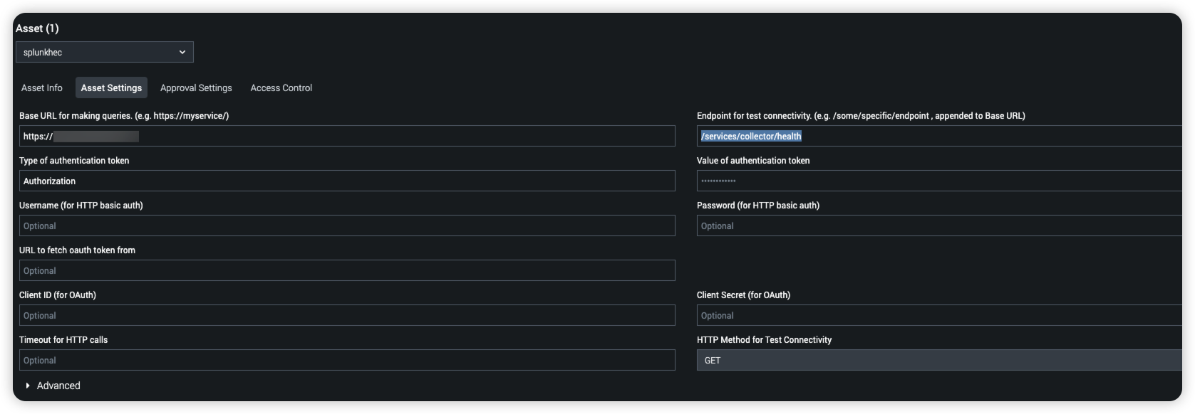 Post Data from SOAR to Splunk HEC Using the HTTP Connector | Splunk