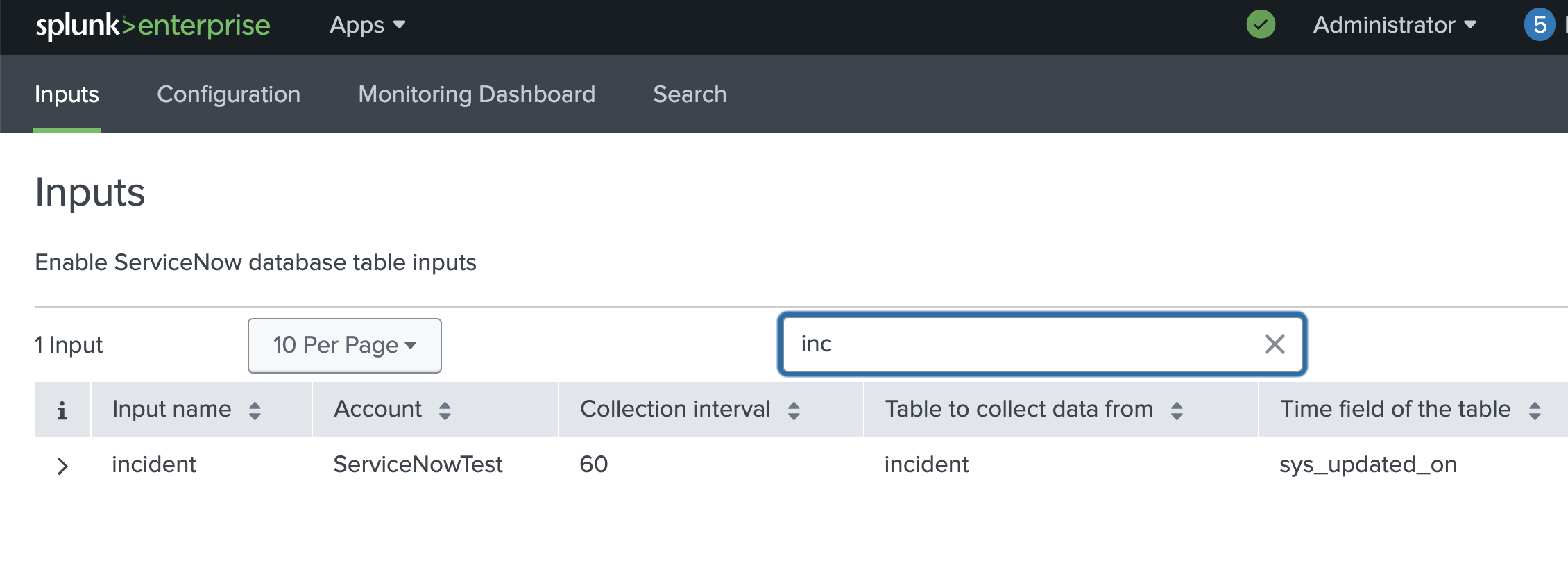 Integrating ServiceNow with Splunk Using the Splunk Add-on for ServiceNow. | Splunk